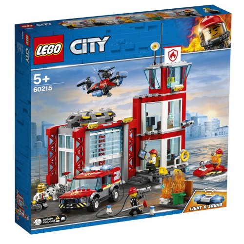 LEGO City Brandstation 60215 - LEGO City - Teman - Ebrix.se