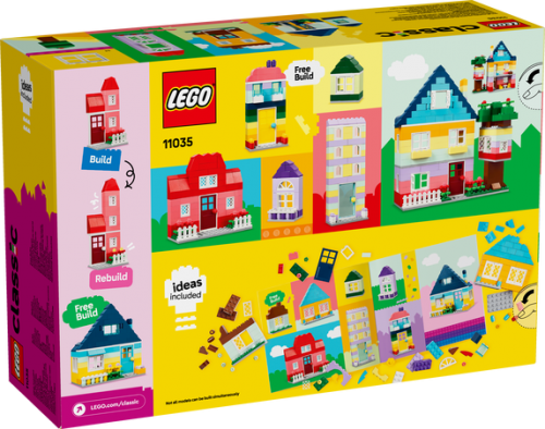 LEGO Classic Kreativa hus 11035 - LEGO Classic - Teman - Ebrix.se