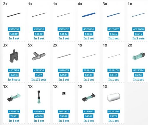 LEGO Education Pneumatics Add-On Set 9641 - LEGO Mindstorms & Power ...