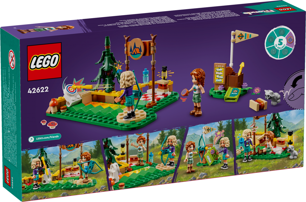 LEGO Friends Äventyrsläger Bågskytte 42622 - LEGO Friends - Teman ...