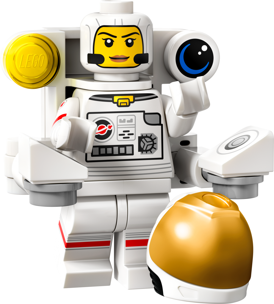 LEGO MF Serie 26 Rymden Spacewalking Astronaut 71046-1 - Rymden ...