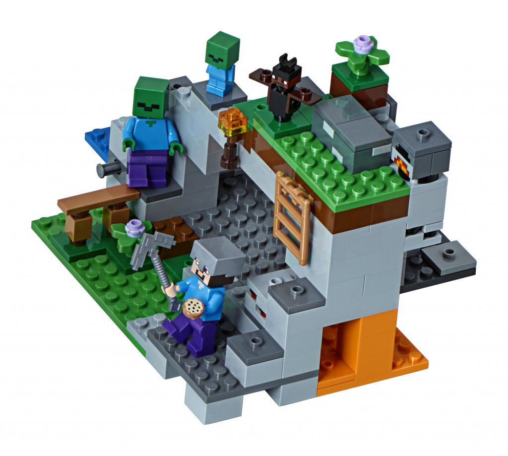 LEGO Minecraft Zombiegrottan 21141 - LEGO Minecraft - Teman - Ebrix.se