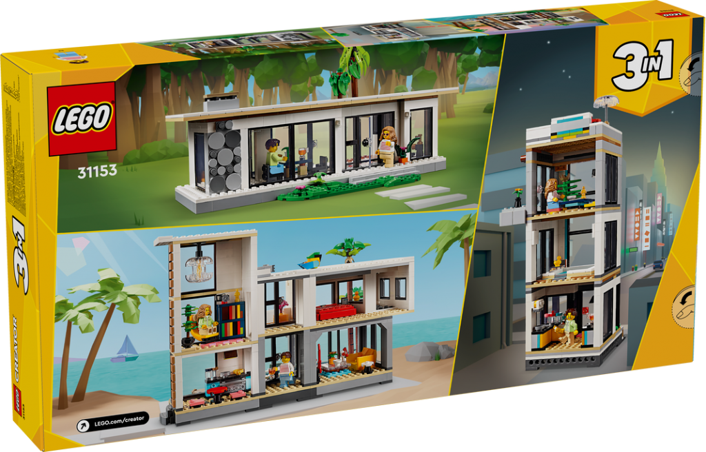 LEGO Creator Modernt hus 31153 - Byggnader - Intressen - Ebrix.se