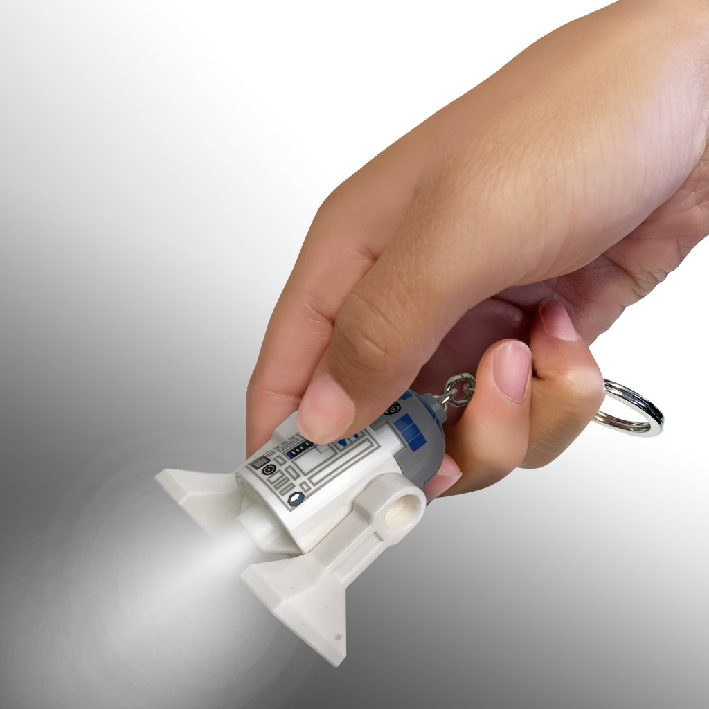 LEGO Nyckelring med lampa R2-D2 5002912 - Fars Dag - Säsong - Ebrix.se