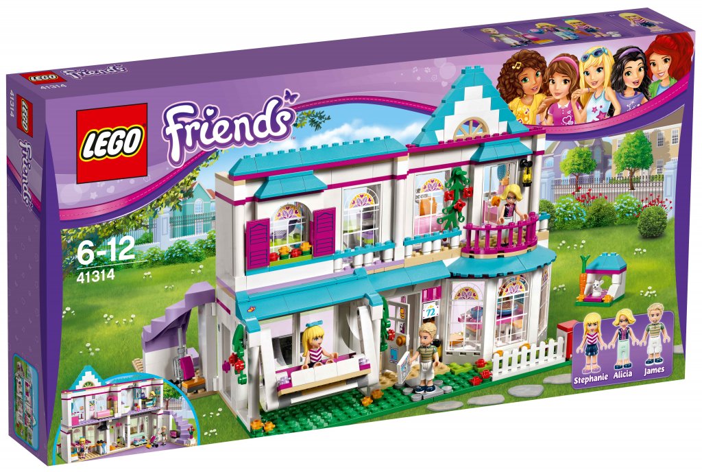 LEGO Friends Stephanies hus 41314 - LEGO Friends - Teman - Ebrix.se
