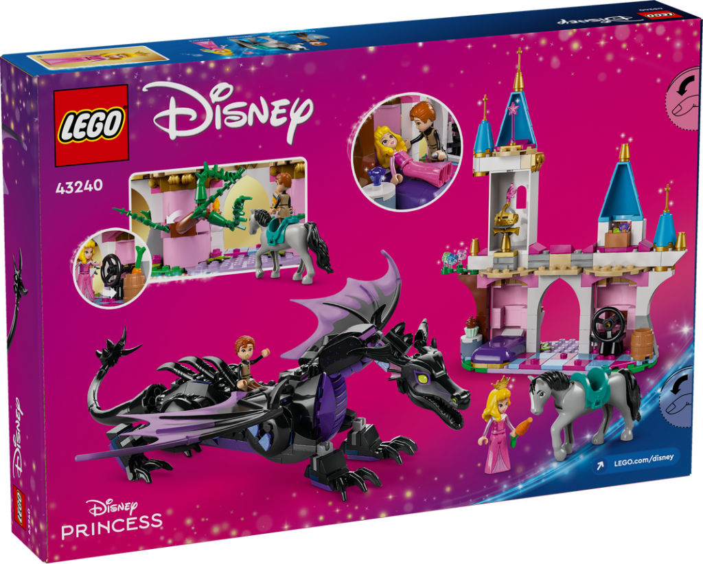 LEGO Disney Maleficent som drake 43240 - LEGO Disney - Teman - Ebrix.se