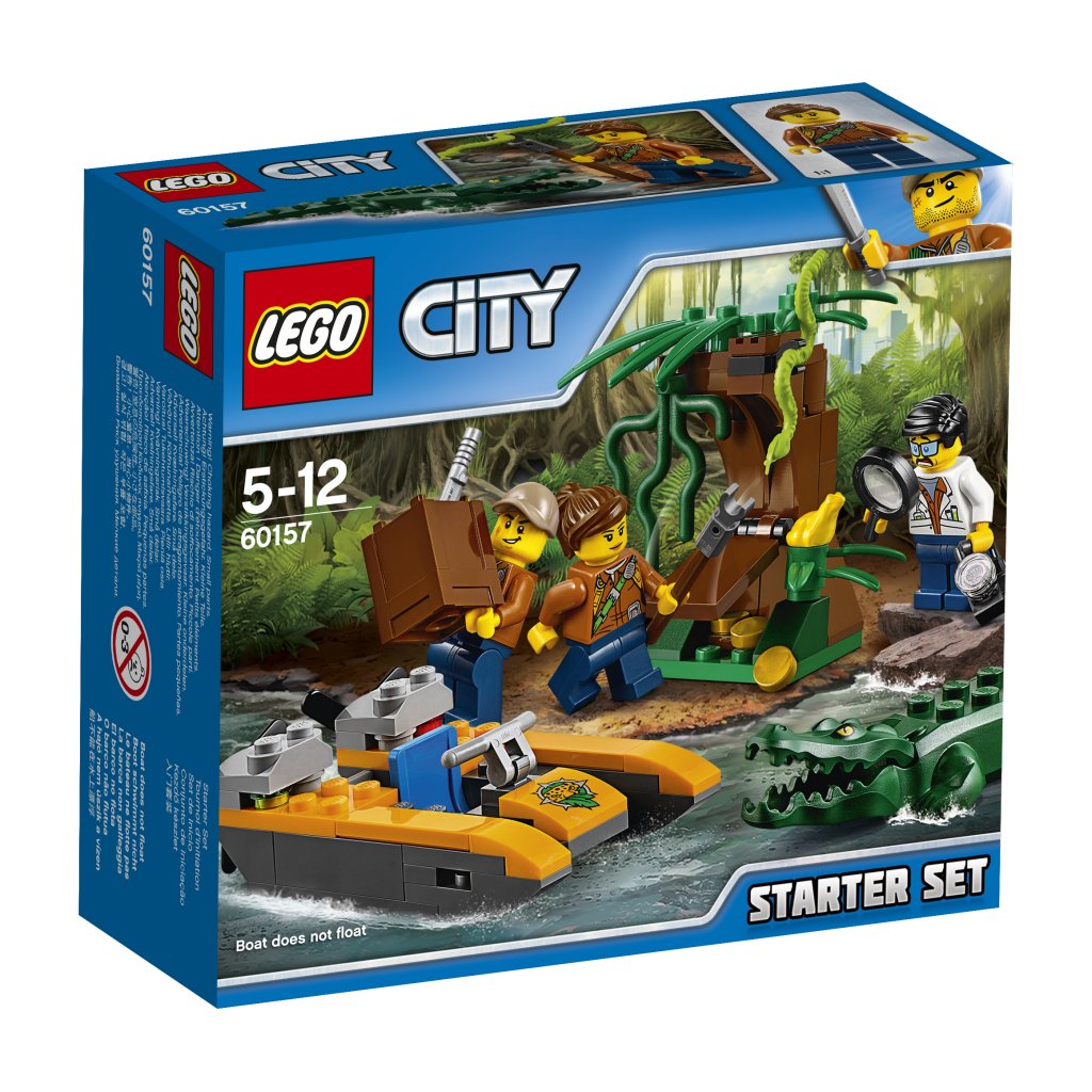 LEGO City Djungel startset 60157 - LEGO City - Teman - Ebrix.se