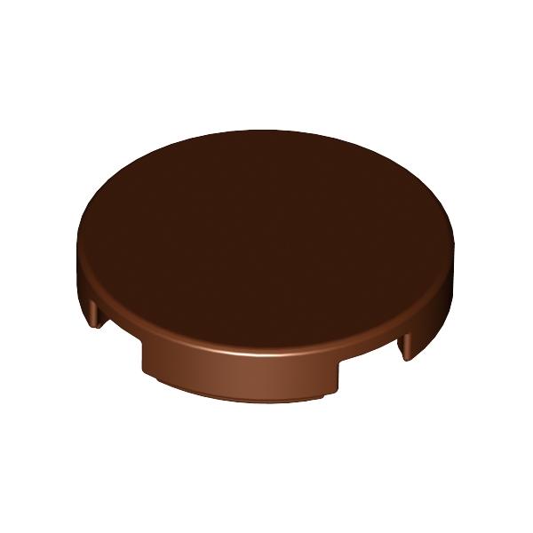 LEGO Round Flat Tile 2x2 Rödbrun 6075213-R0921 - LEGO Runda Släta ...