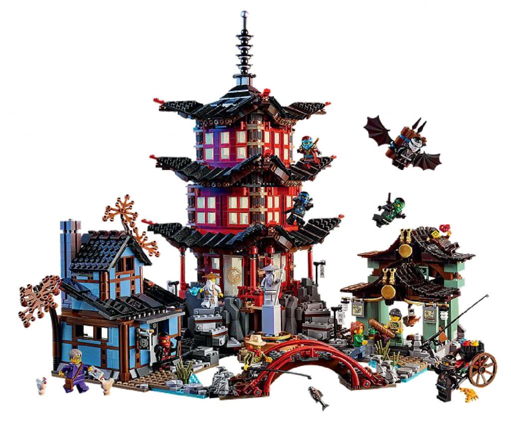 LEGO Vintage Ninjago Temple of Airjitzu 70751 - LEGO Exklusivt - Teman ...