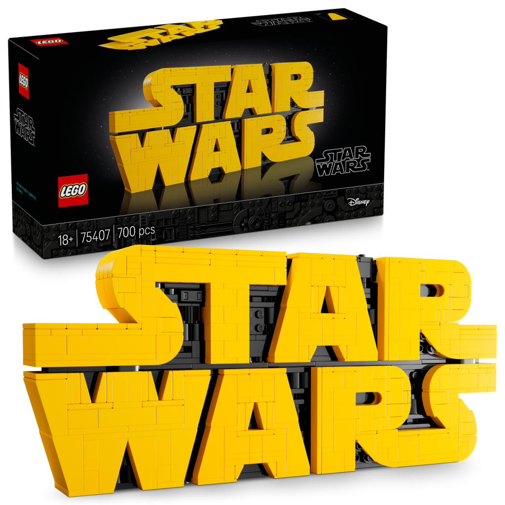 LEGO Star Wars Brick built Star Wars Logo 75407 - Fars Dag - Säsong ...