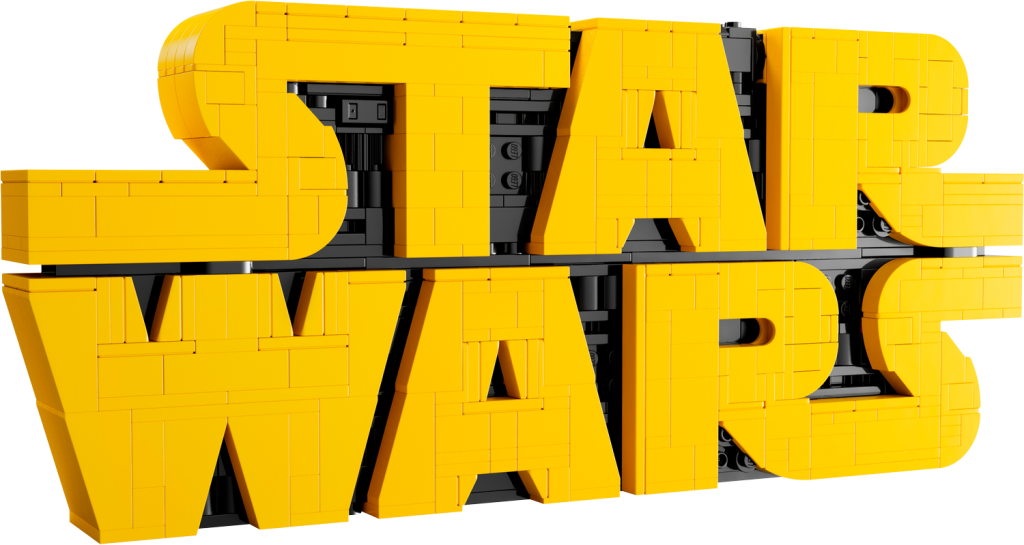 LEGO Star Wars Brick built Star Wars Logo 75407 - Fars Dag - Säsong ...