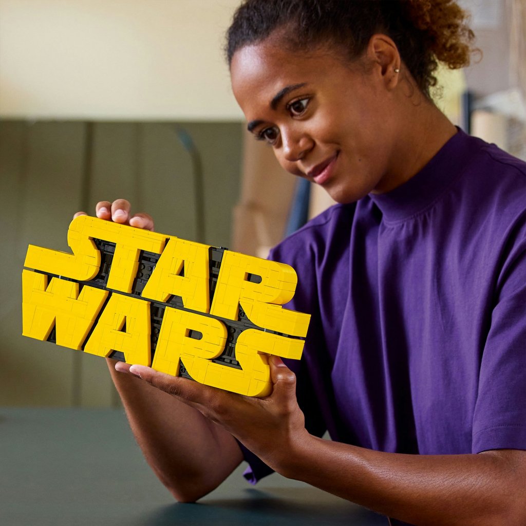 LEGO Star Wars Brick built Star Wars Logo 75407 - Fars Dag - Säsong ...