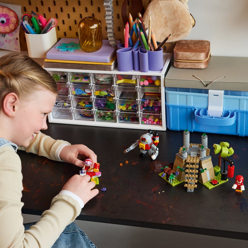 LEGO Sonic Knuckles och Master Emerald helgedomen 76998 - Gaming ...