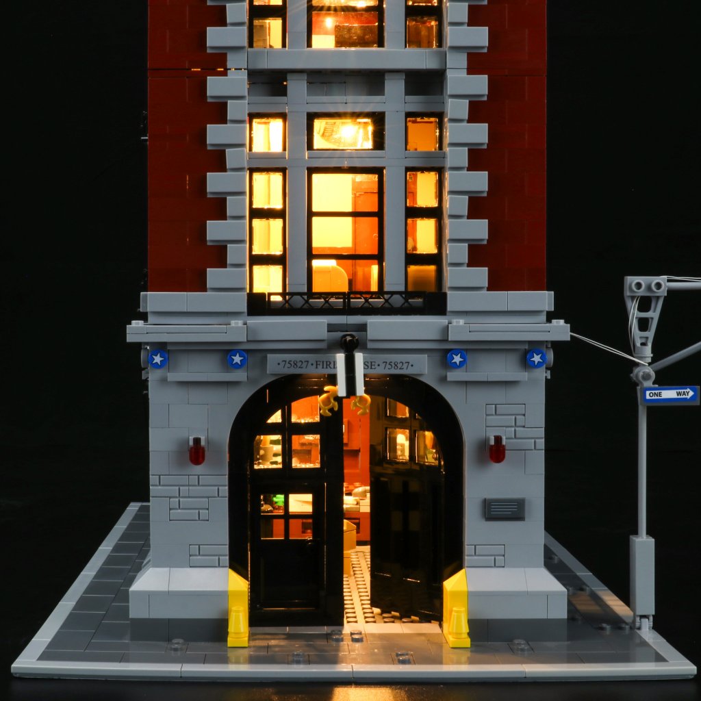 Belysning till 75827 Firehouse Headquarters LGK85 - #Specterimport ...